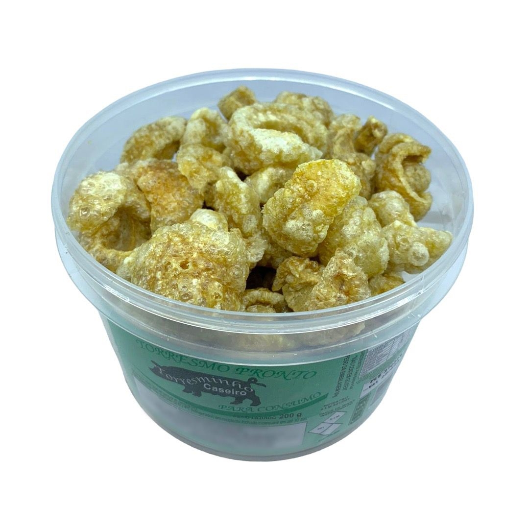 Comprar Torresmo Premium Pronto Para Comer 200g - R$23,00 - Típico de Minas