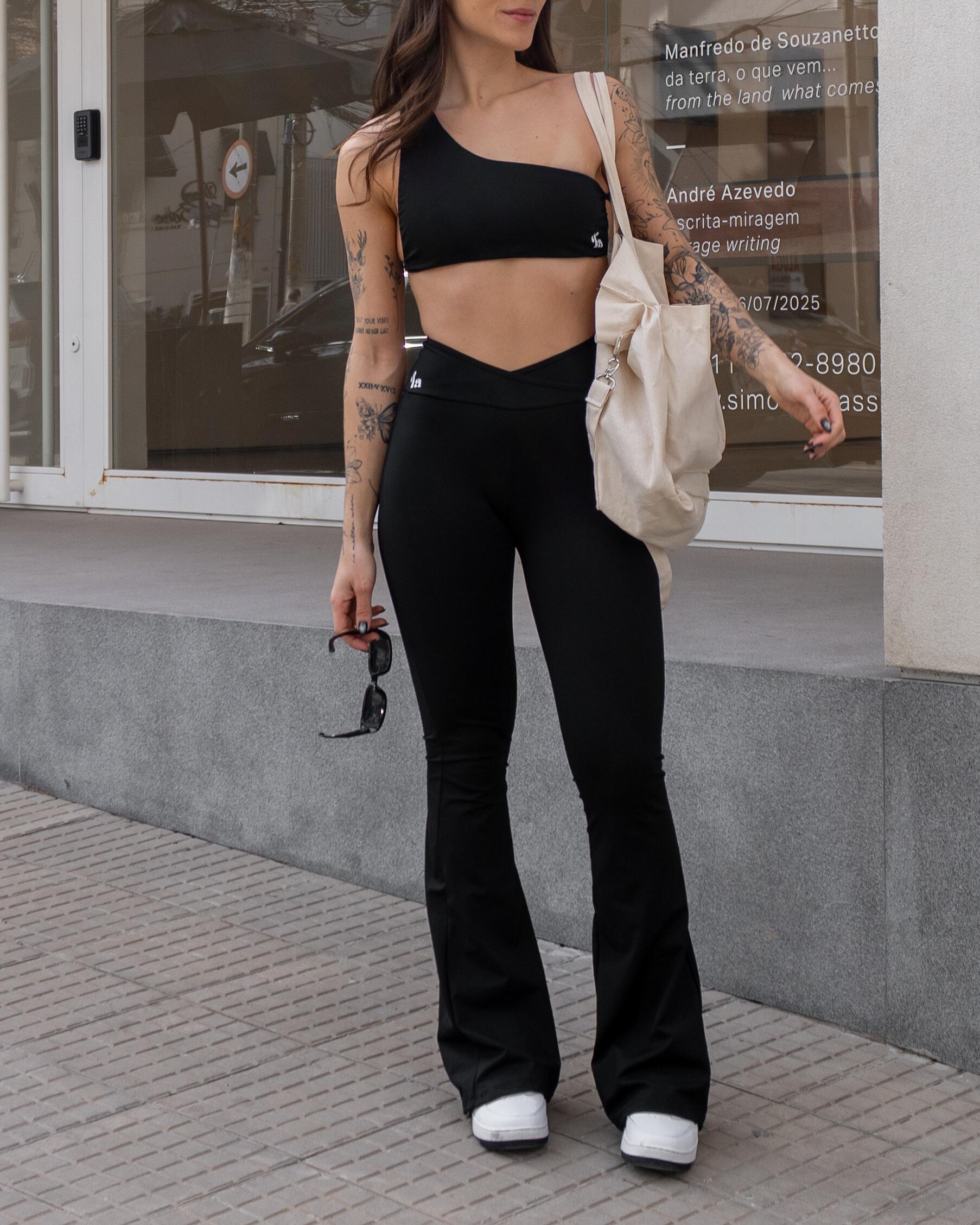 Legging Flare Preta