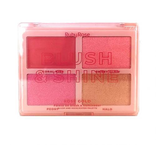 Comprar Paleta de Blush Ruby Rose - a partir de R$36,16 - Super Pink