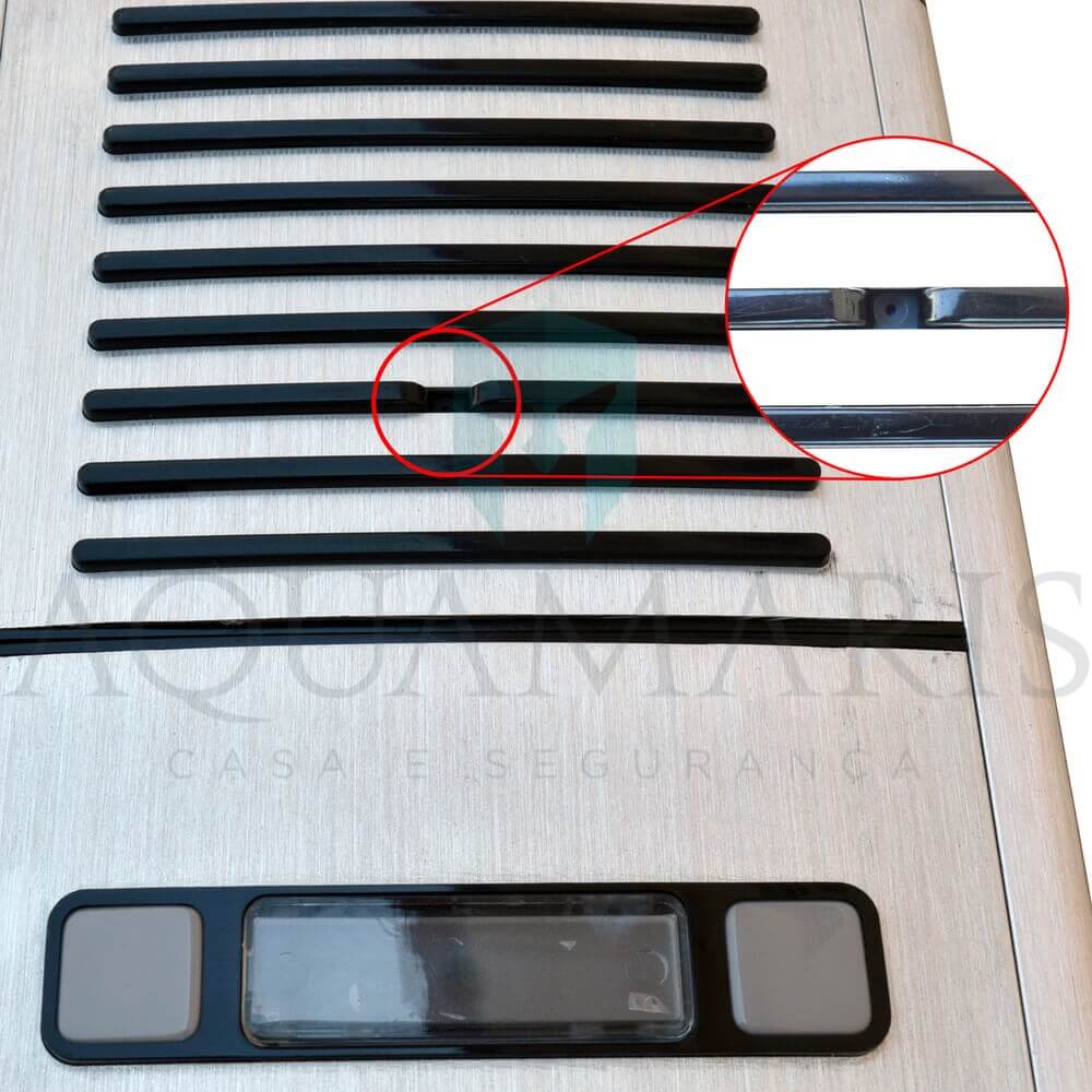 Kit Vídeo Porteiro Coletivo HDL 8 Pontos c/ 8 Monitores 4,3" - a partir de R$5.834,91