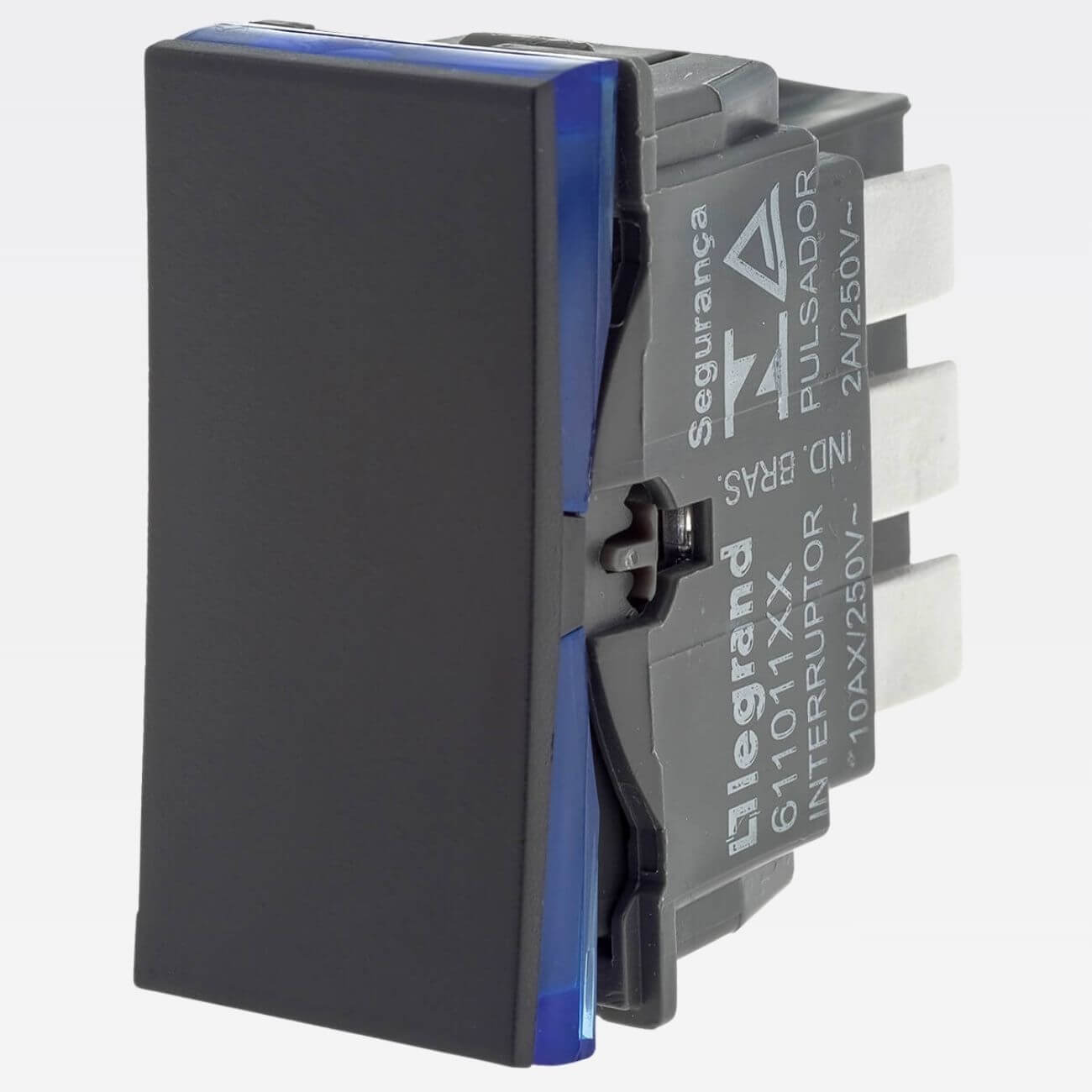 Interruptor Paralelo Three Way PIAL Plus+ Legrand 10A Preto - a partir ...