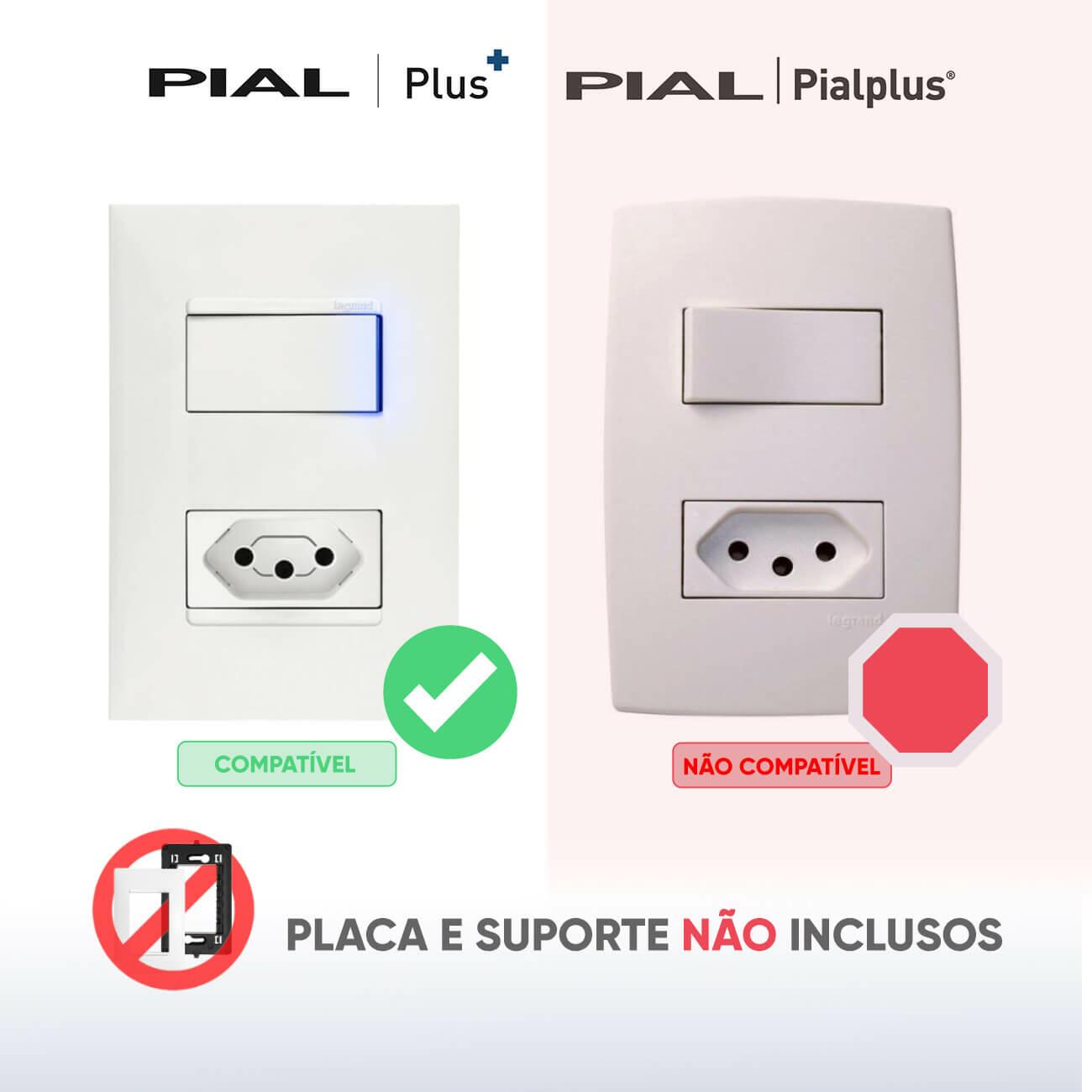 Módulo Tomada RJ45 CAT5e PIAL Plus+ Branco Legrand 615045BC - a partir ...