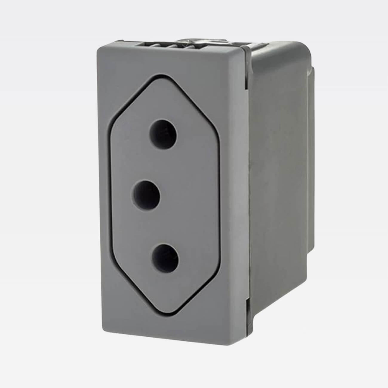 Módulo Tomada PIAL Plus+ 10A Cinza Legrand 615041CZ - a partir de R$26,21
