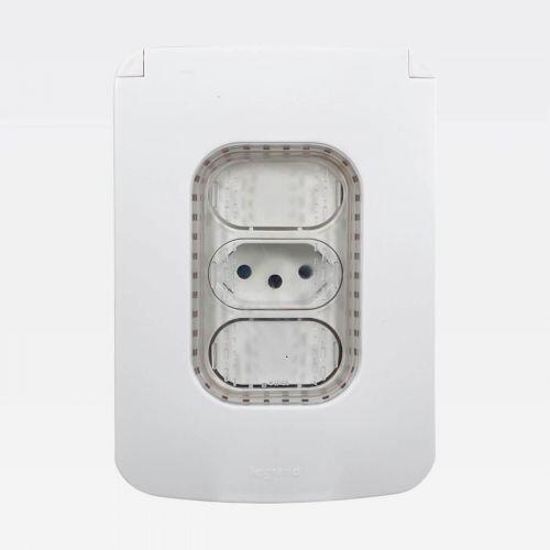 Kit Tomada 10A Área Externa Nereya Legrand IP44