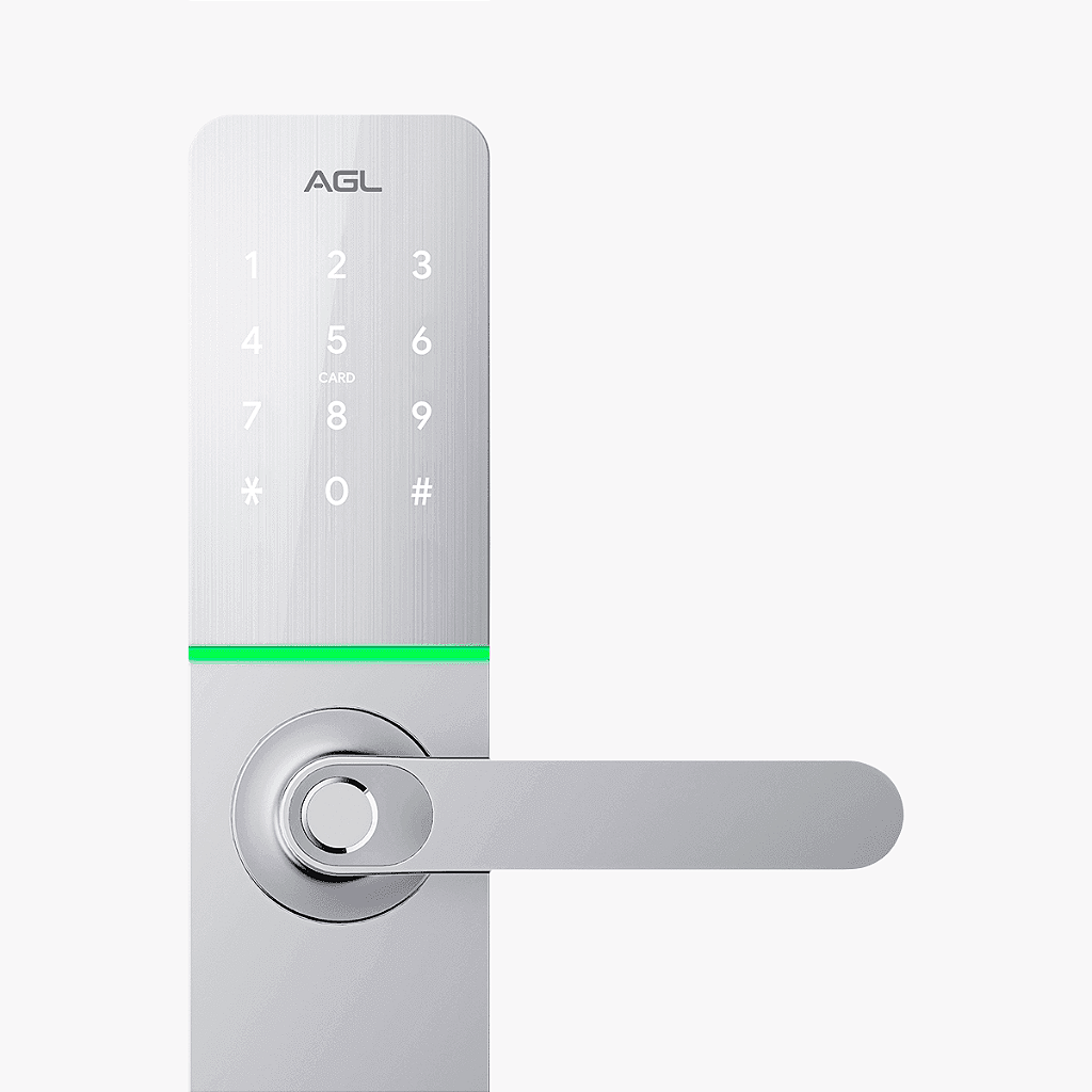 Fechadura Digital AGL H30 WiFi Biométrica Silver 1106429 - a partir de ...