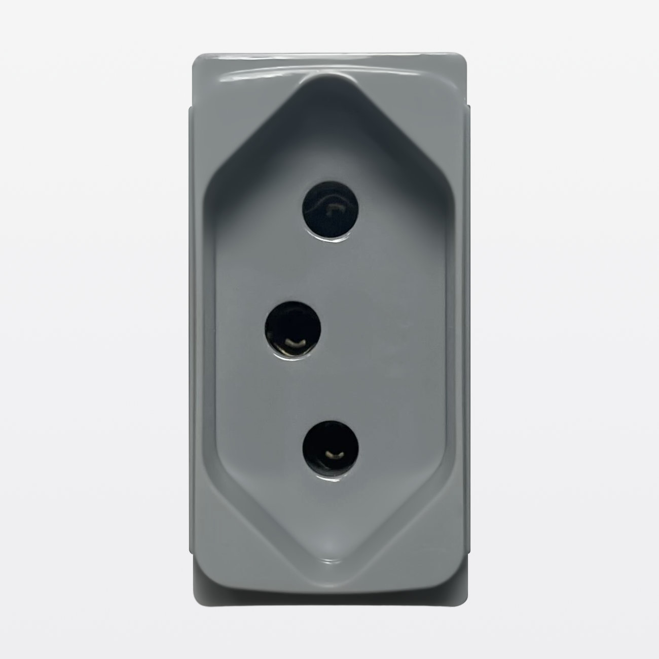 Módulo Tomada 2P+T 10A Cinza Zeffia Legrand 680160CZ - a partir de R$9,92