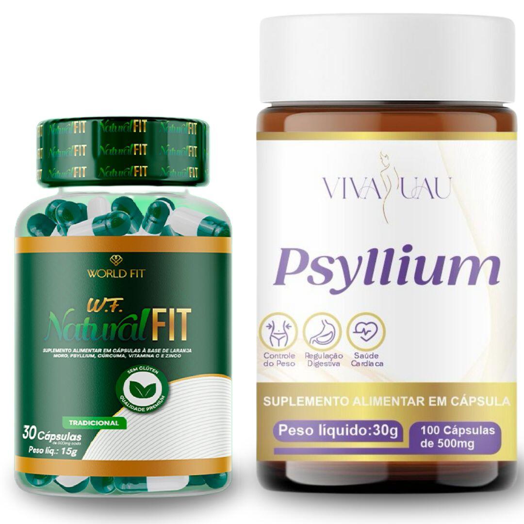 Comprar NATURAL FIT + PSYLLIUM EM CÁPSULAS - a partir de R$236,55