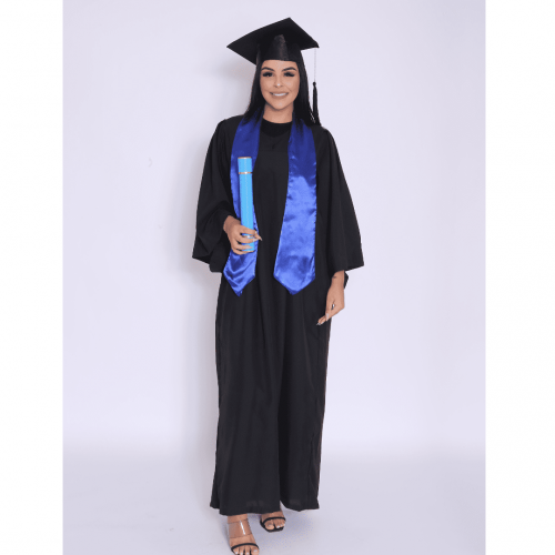 Comprar Beca de Formatura Americana Faixa Azul - a partir de R$159,80 ...