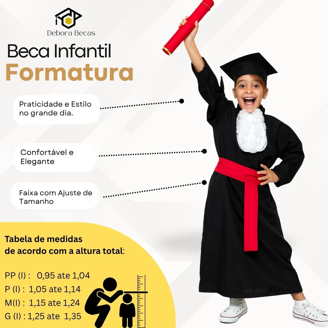 Comprar Beca de Formatura Infantil Faixa Verde - a partir de R$116,56 ...