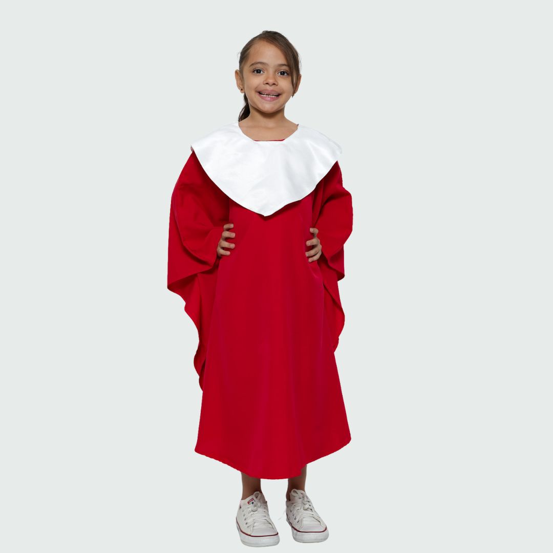 Comprar Beca Infantil para Coral Vermelha com Branco - a partir de R ...