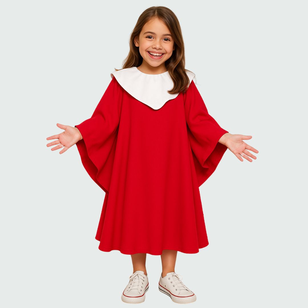 Comprar Beca Infantil para Coral Vermelha com Branco - a partir de R ...