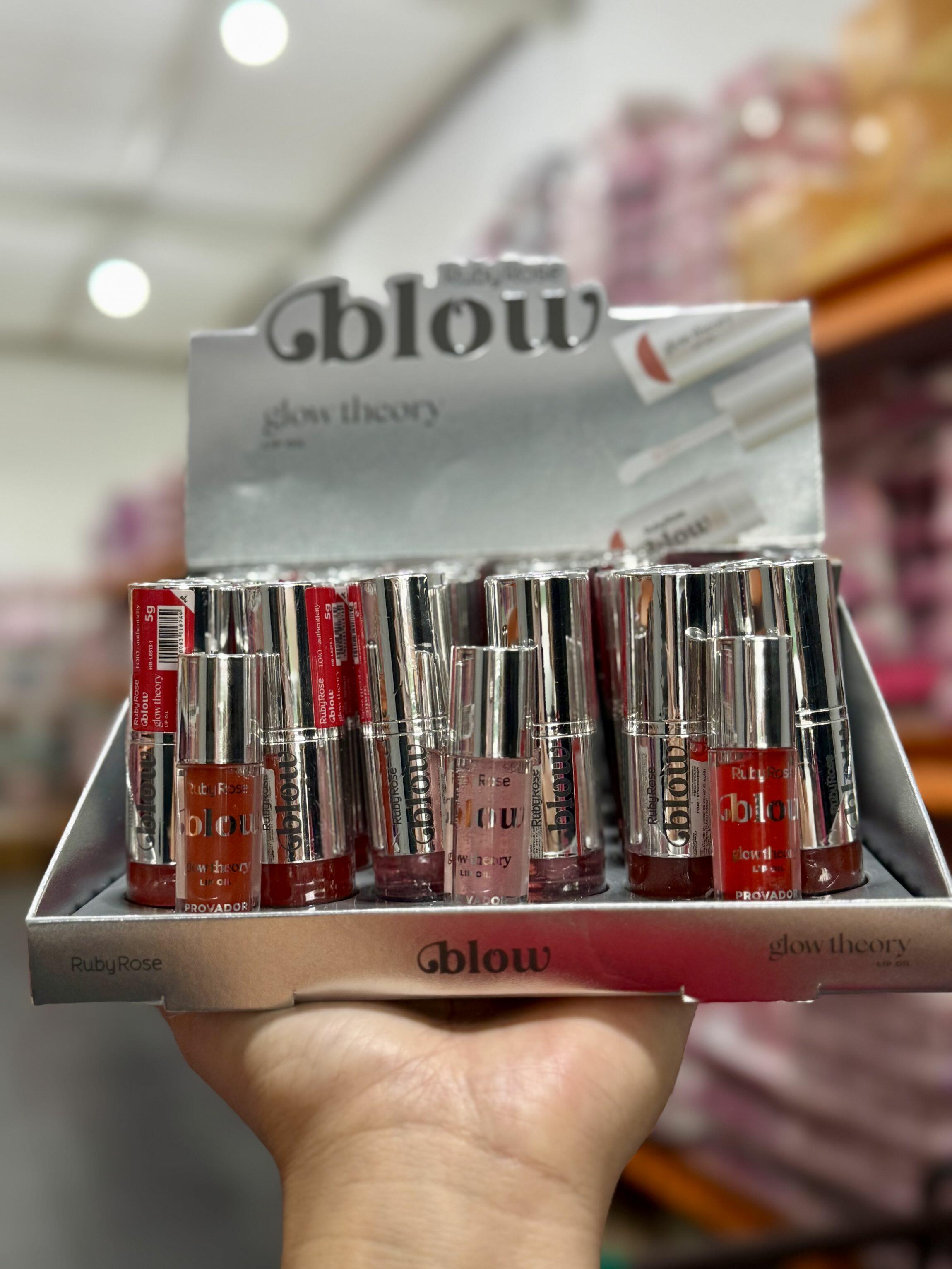 Comprar Lip Oil Blow Theory HB-L6513 Ruby Rose - R$10,90