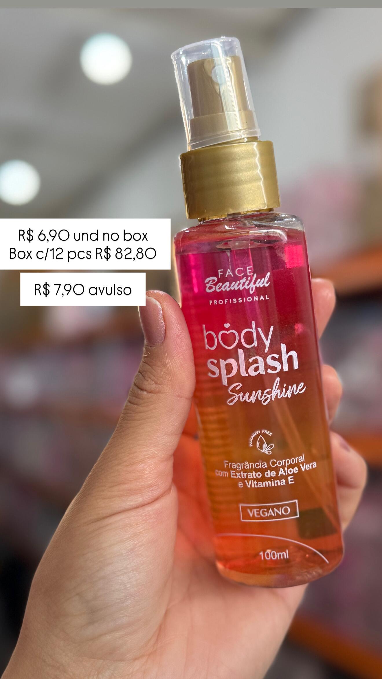 Comprar Body Splash Face Beautiful 100 ML Sunshine - R$7,90