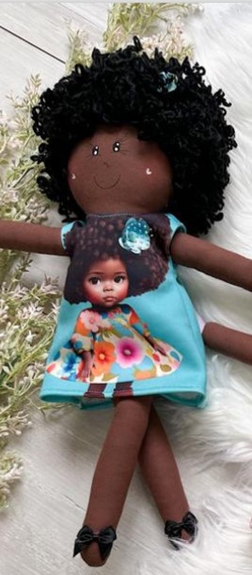 Boneca de Pano Infantil