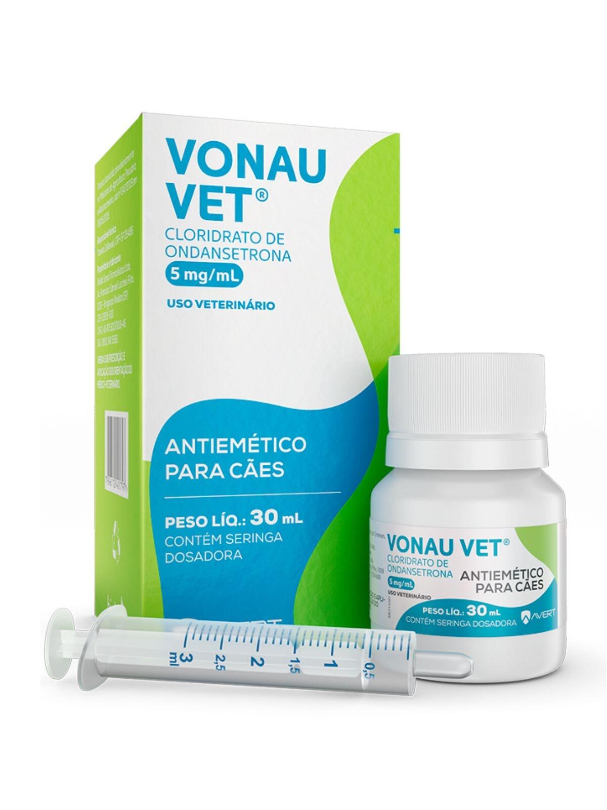 Vonau Vet Antiemético Oral 5mg/ml Avert para Cães - 30ml - a partir de ...