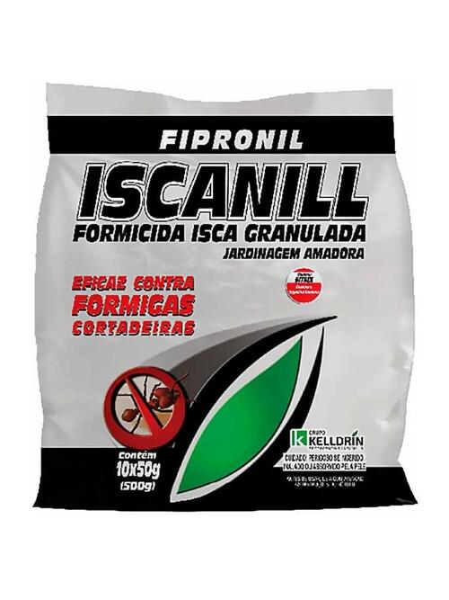 Iscanill Formicida Granulado Inseticida Para Formiga Kelldrin Sachê ...