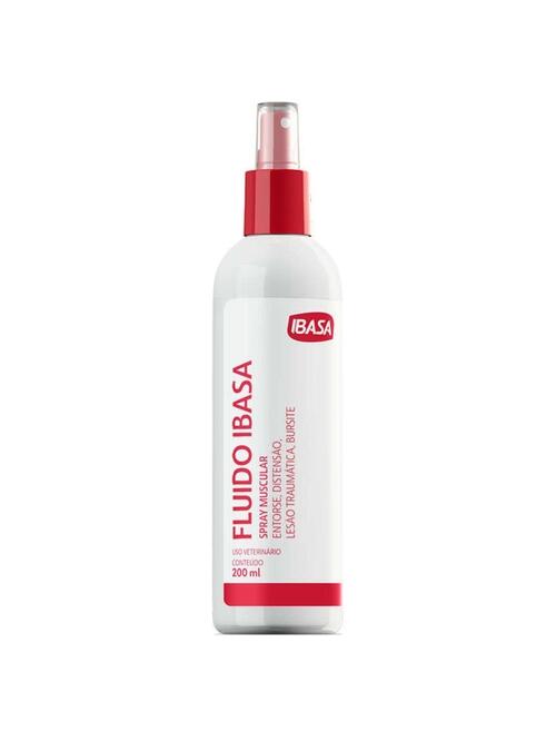 Fluído Muscular Spray Ibasa Anti-Inflamatório e Analgésico - 200ml - a ...