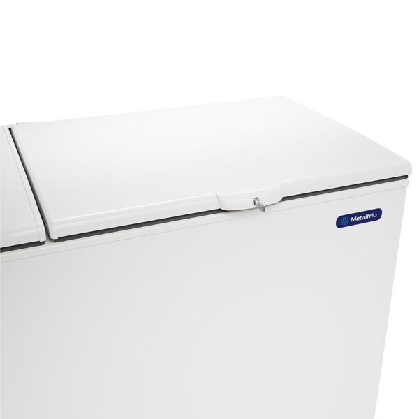FREEZER HORIZONTAL 550L TAMPA CEGA BRANCO METALFRIO 110V