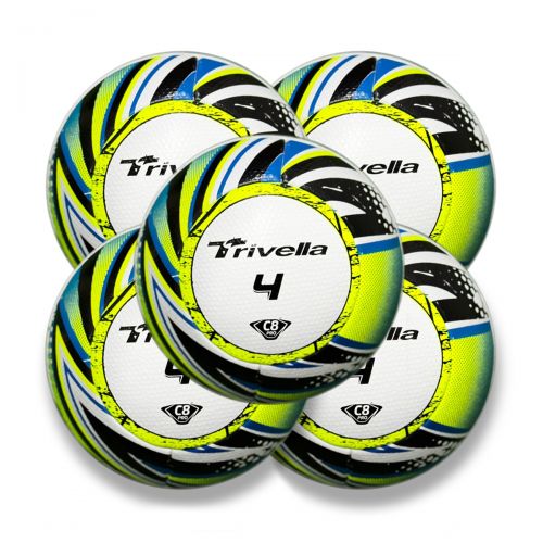 Comprar Kit 5 Bolas De Futebol Trivella C8 Pro Tamanho 4 Campo ...