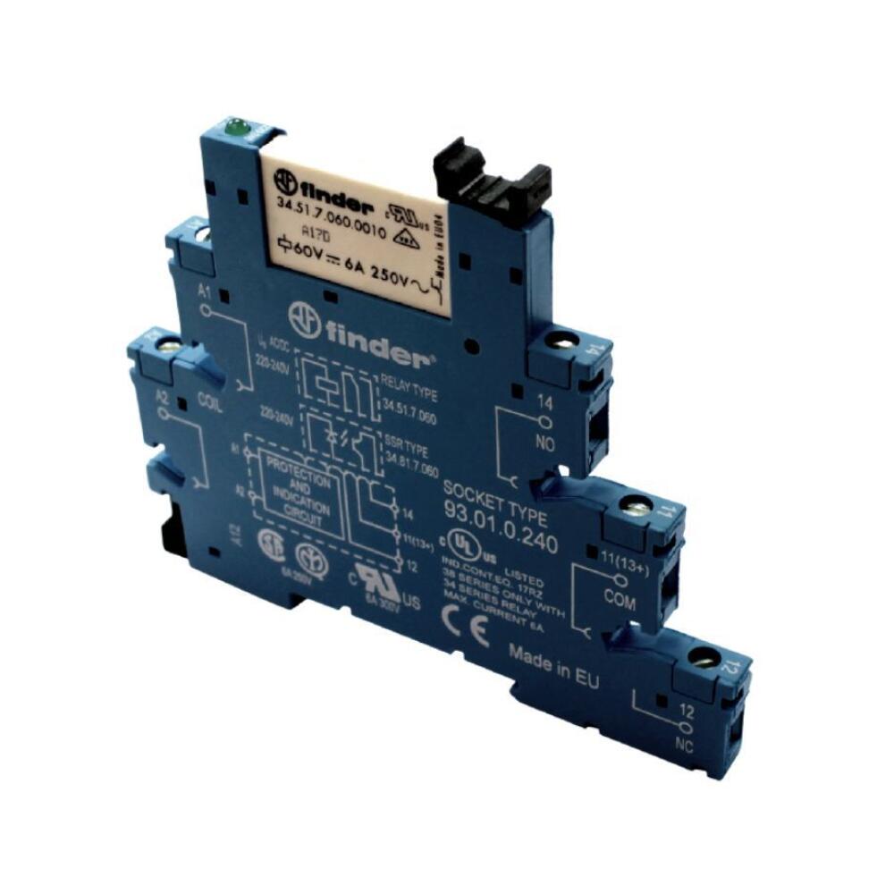 Comprar 385102400060 Relé Modular De Interface 1 Reversível 240V AC/DC ...