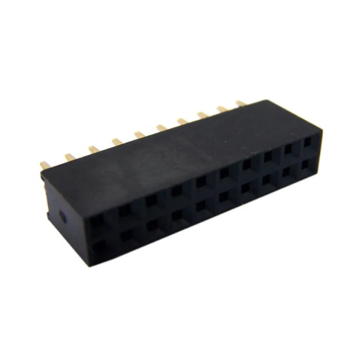 Comprar Conector Mini Header Fileira Dupla P/Pci 20V(2X10) 180G Passo 2,54Mm - a partir de R$2 ...