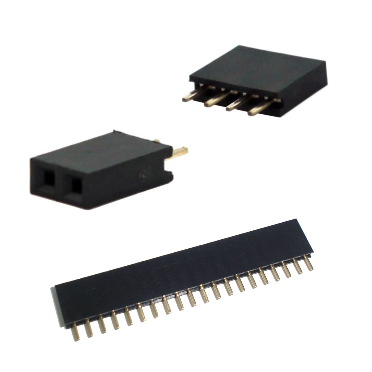 Comprar Conector Mini Header Fileira Simples Pci 6V(1X6) 180G Passo 2 ...