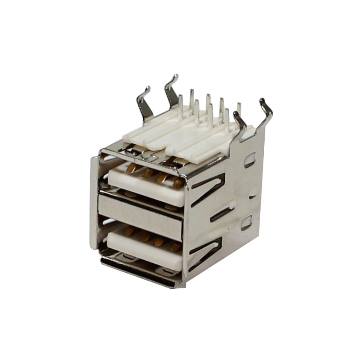 Comprar Conector USB Tipo A Fêmea 90G Duplo - a partir de R$5,77 - DPS ...