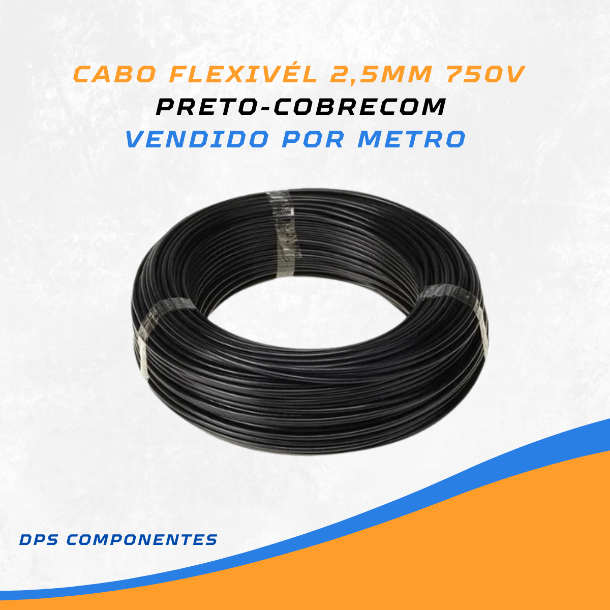 Comprar Cabo Flexivél PVC 70G 750V 1 Metro