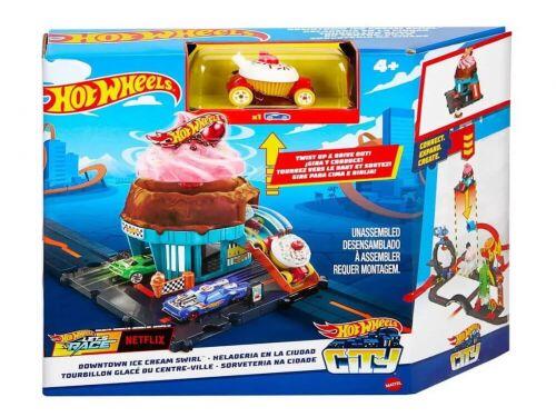 Comprar Pista Hot Wheels City Conjunto Sorveteria Mattel - HTN77 - R$159,99