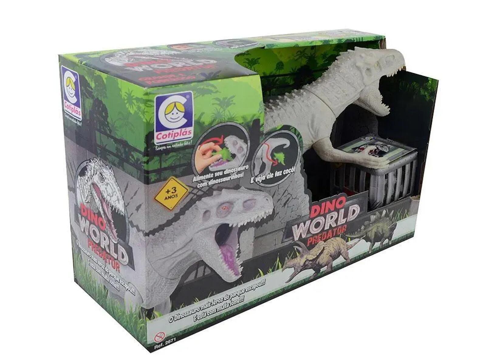 Comprar Dinossauro Dino World Predator Cotiplás - 2671