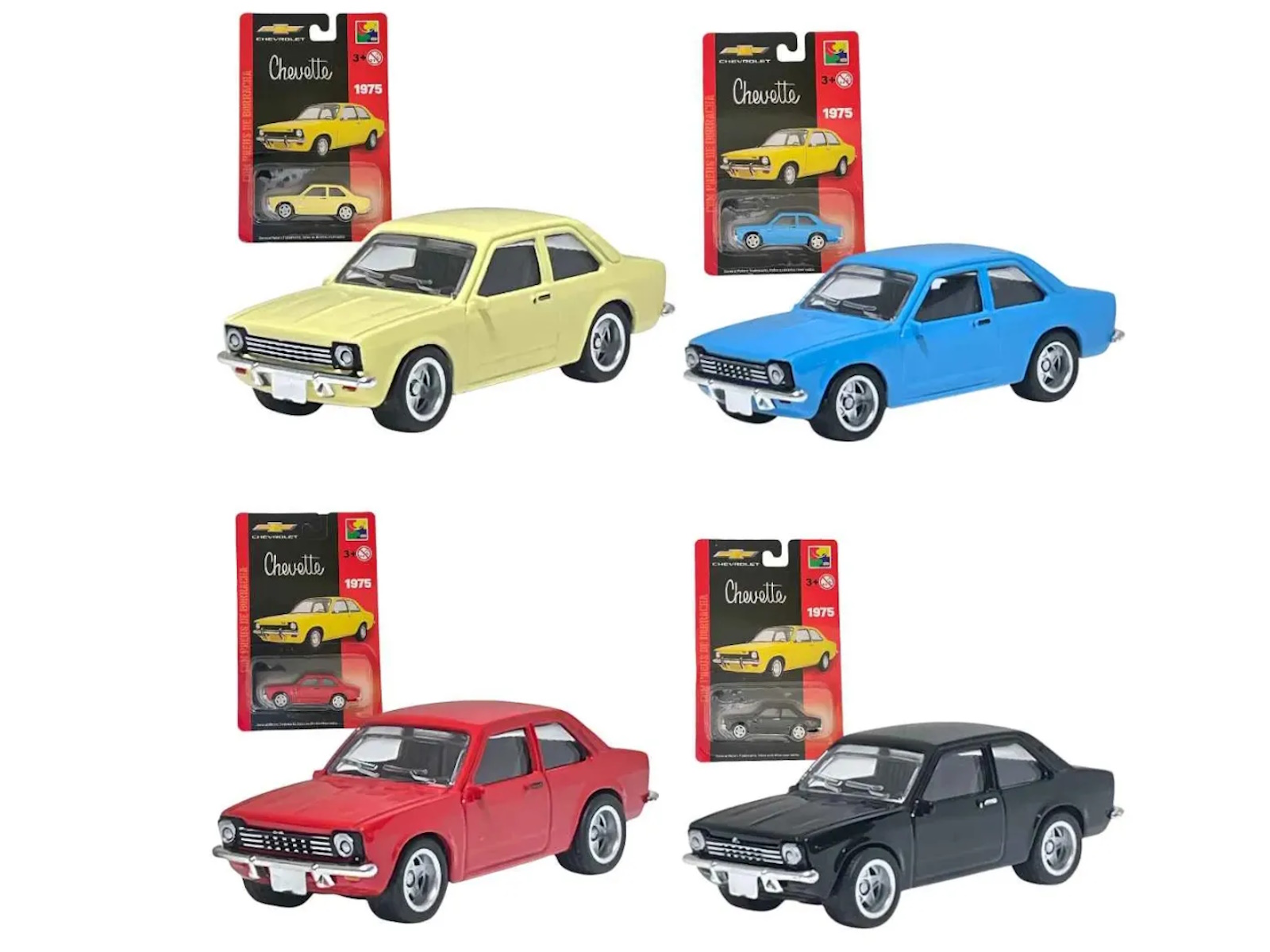 Comprar Miniatura Chevette 1975 Chevrolet Escala 1:64 Modelo Sortido ...