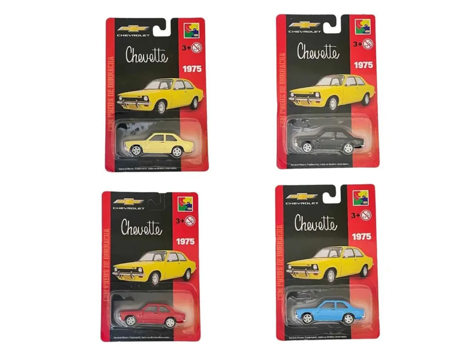 Comprar Miniatura Chevette 1975 Chevrolet Escala 1:64 Modelo Sortido ...