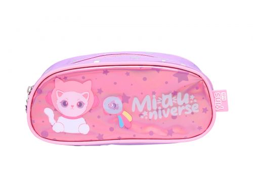 Estojo Escolar Miau Universe Infantil YS42440-ES - R$29,99