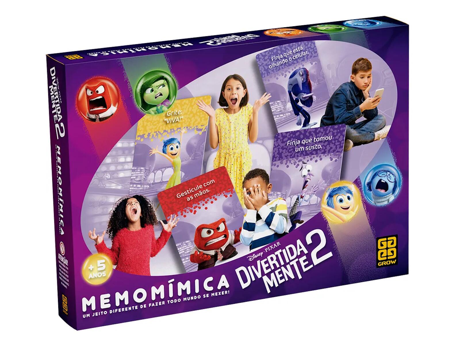 Comprar Jogo Memomímica Divertida-Mente 2 Grow - 4758 - R$109,99