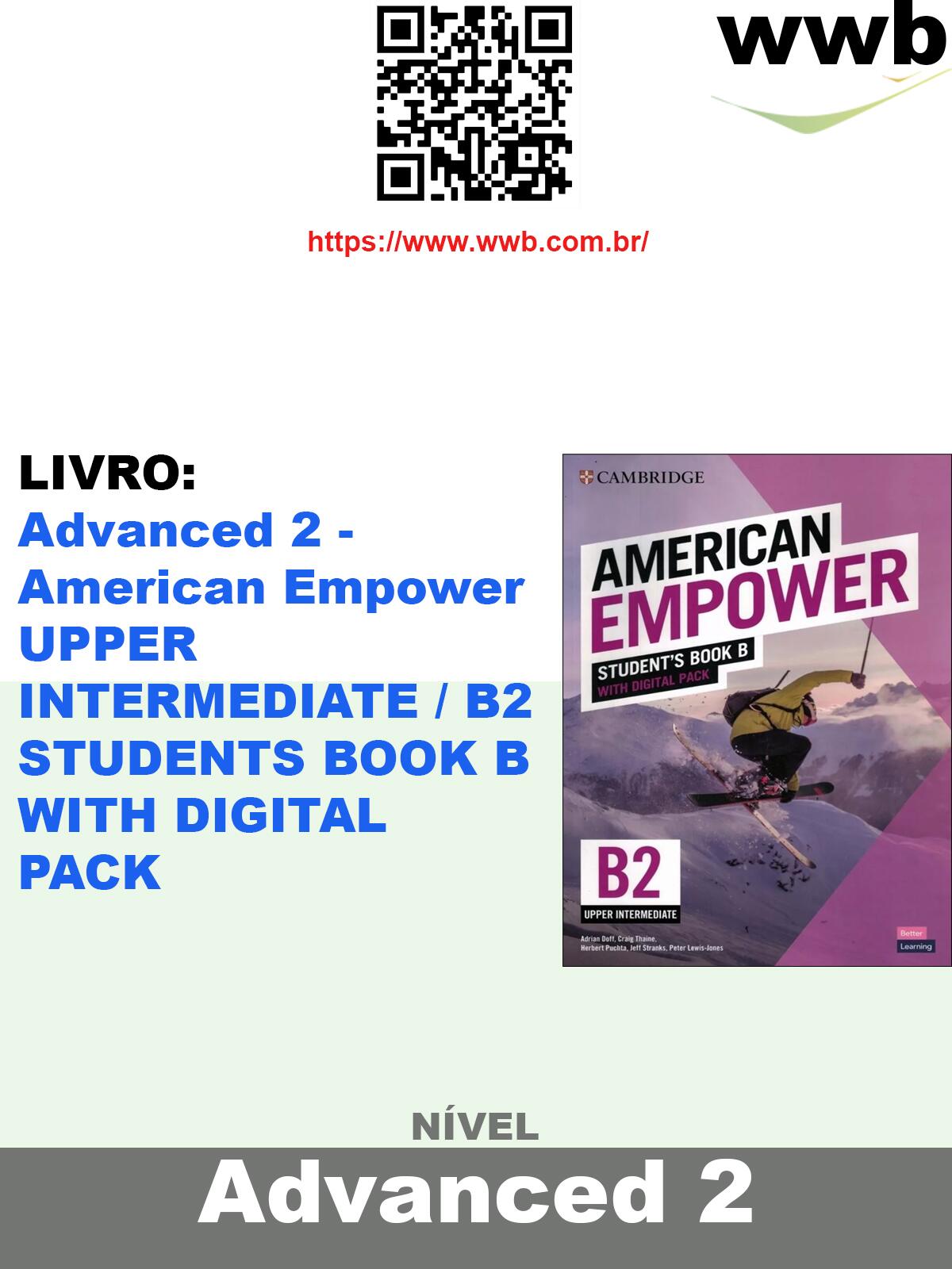 Advanced 2 - American Empower UPPER INTERMEDIATE / B2 STUDENTS BOOK B ...