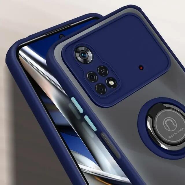 Capa com Anel de Suporte para o POCO X4 Pro 5G - a partir de R$37,99