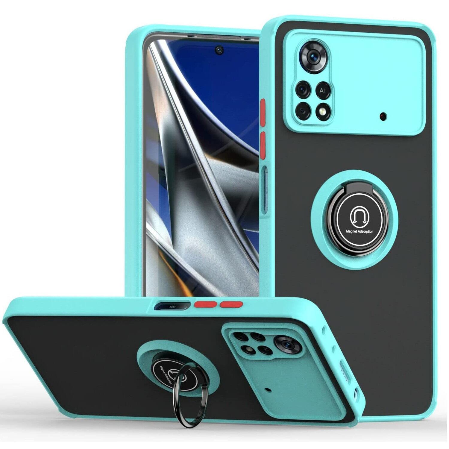Capa com Anel de Suporte para o POCO X4 Pro 5G - a partir de R$37,99