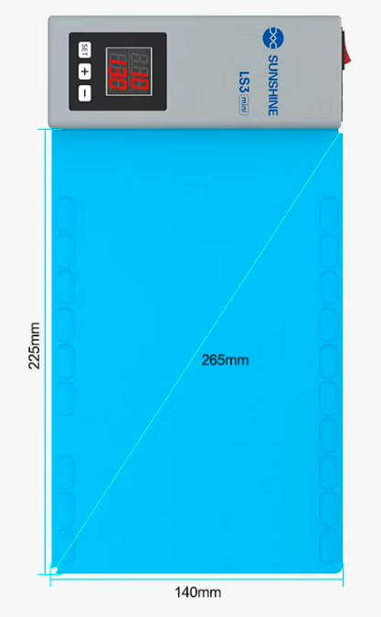 Comprar MANTA DE AQUECIMENTO LS3 Mini- - Tech Felipe ? Equipamentos e ...