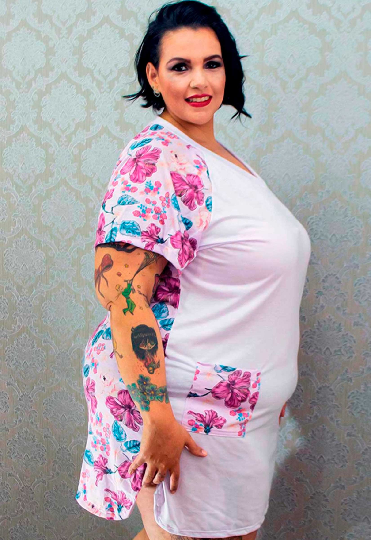 Camisola Prima Plus Size - Divas Plus