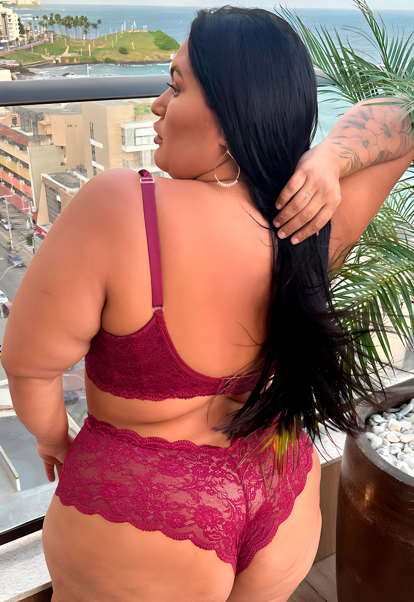 Sutiã Imperium Magenta Plus Size | Do tamanho 46 ao 68