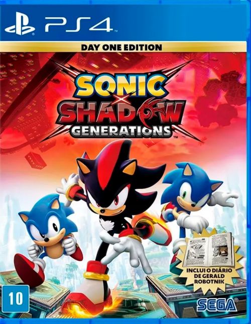 Comprar SONIC X SHADOW GENERATIONS - PS4 e PS5 - a partir de R$206,99 - Guto Games