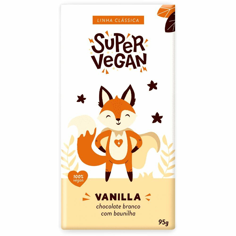 Comprar Chocolate Branco C/ Baunilha Super Vegan 95g - a partir de R$25,87