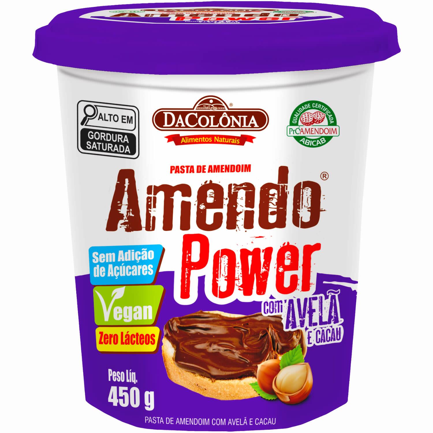 Comprar Amendo Power Avelã e Cacau Pasta de Amendoim Sem Açúcar ...