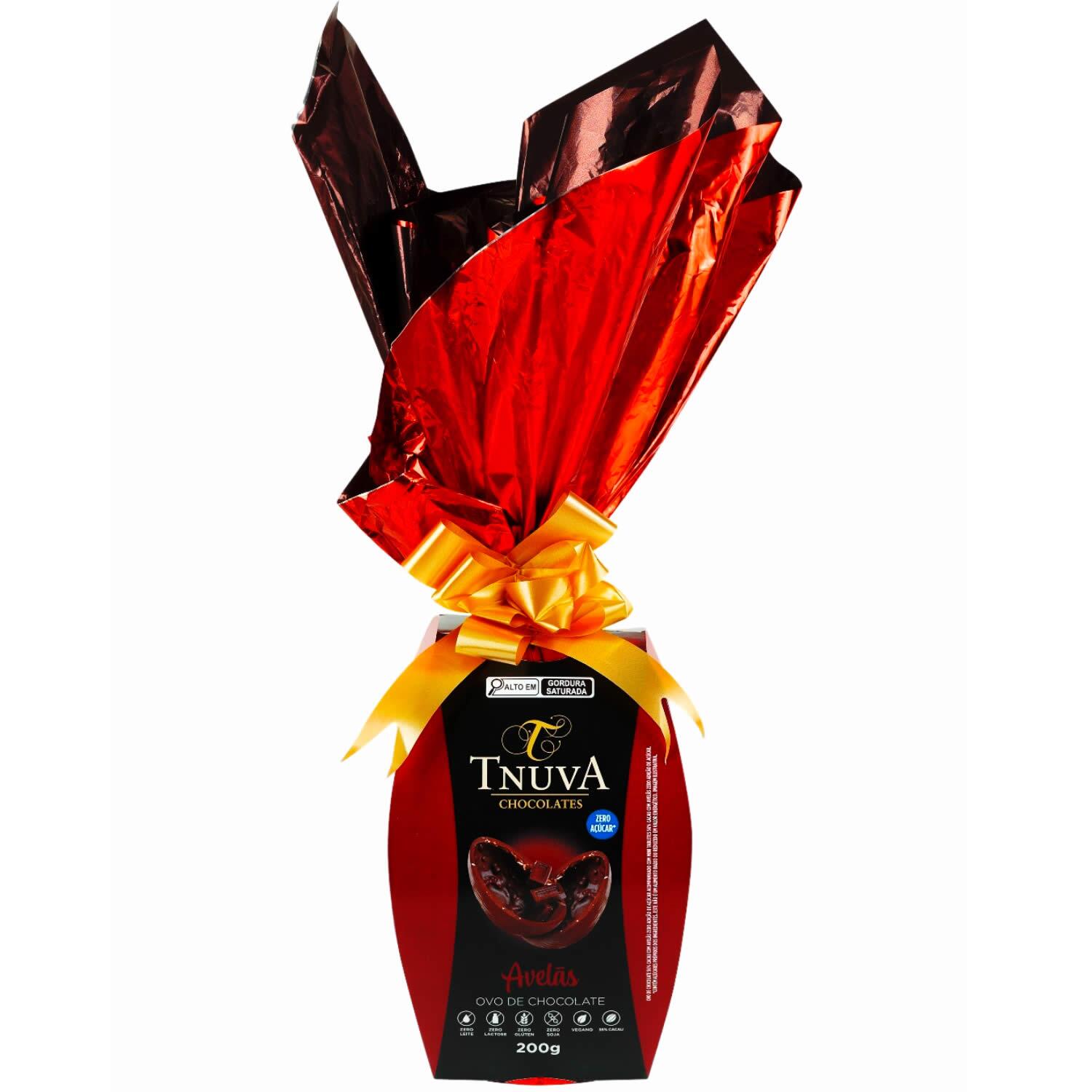 Comprar Ovo de Páscoa Sem Açúcar Chocolate com Avelãs Vegano Tnuva 200g ...