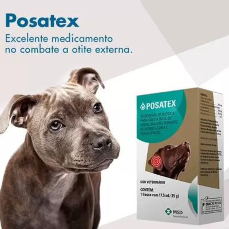 Anti-inflamatório MSD Posatex 17,5ml - a partir de R$145,40