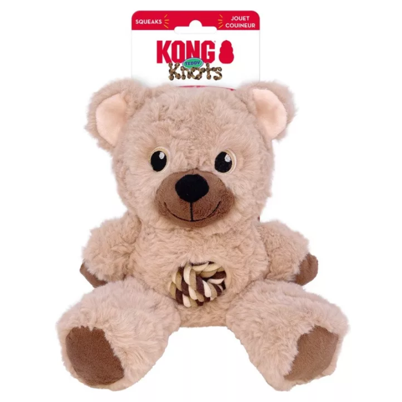Brinquedo Kong Knots Teddy Assorted Médio - a partir de R$98,56 ...