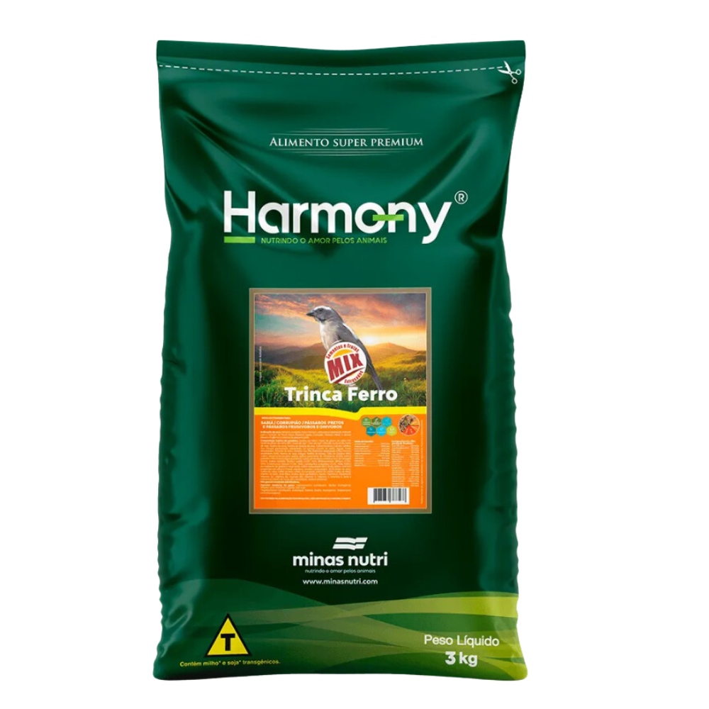 Comprar Harmony Birds Trinca Ferro Mix 3kg - Nmalls - N possibilidades para seu pet!