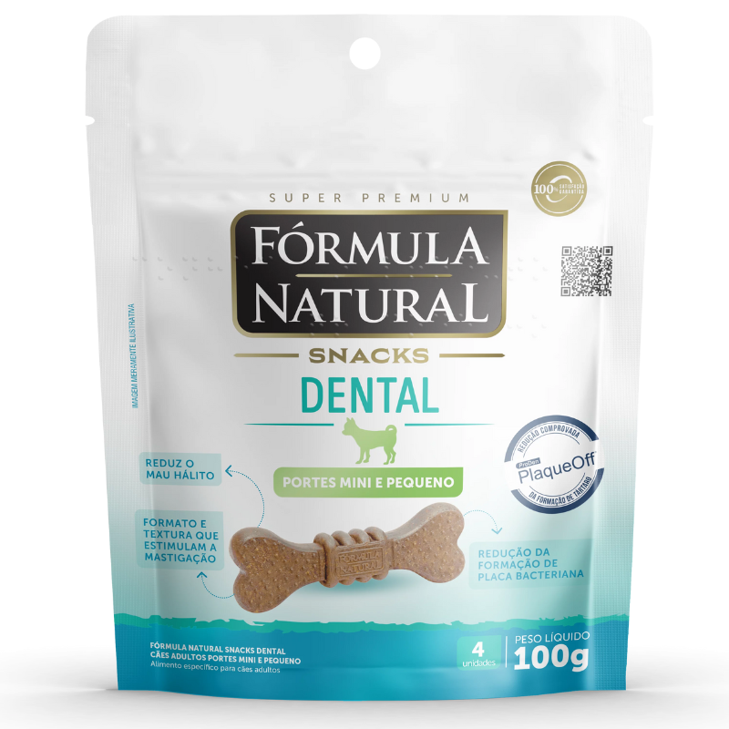 Fórmula Snacks Dental Cão Mini 100 g - a partir de R$23,18