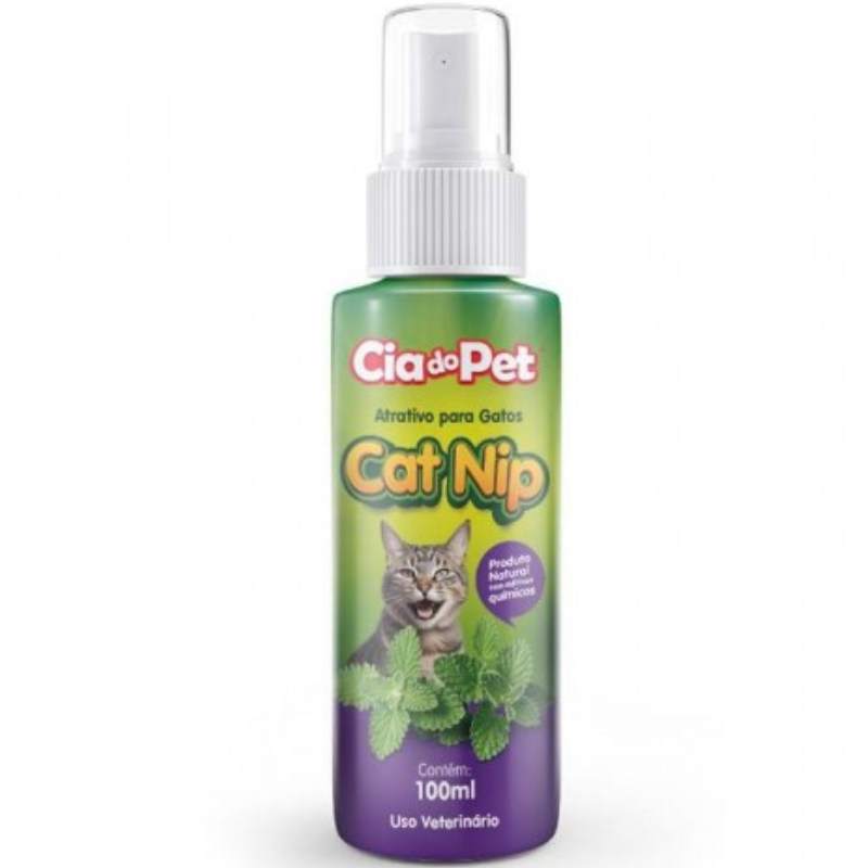 Cat Nip Liquido 100 ml Cia do Pet - a partir de R$24,15 - Nmalls - N possibilidades para seu pet!