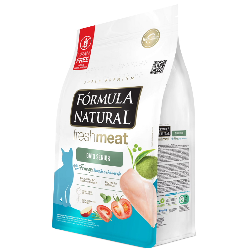 Ração Fórmula Natural Gatos Sênior Sabor Frango 1 Kg - a partir de R$72,65